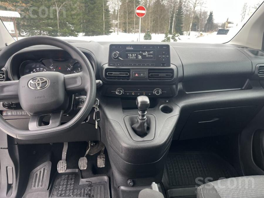 Brūns Toyota Proace 2022 Rīga, ar dzinēja tilpumu 1.50 L un nobraukumu 131 tūkst. km par 13900 €, foto 9 vietnē AUTOMOTO.COM.LV