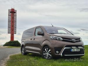 Brūns Toyota Proace 2016 Pērnava, ar dzinēja tilpumu 2.00 L un nobraukumu 167 tūkst. km par 19000 €, foto  vietnē AUTOMOTO.COM.LV