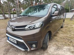 Brown Toyota Proace 2017 in Parnu, with an engine capacity of 1.60 L and mileage of 183 thousand km for 15600 €, photo 3 on AUTOMOTO.COM.LV