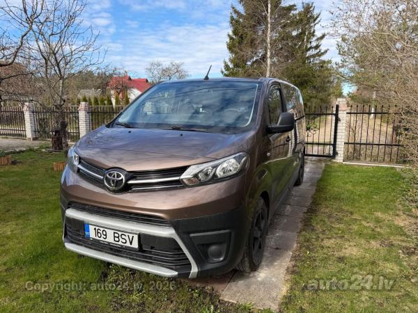Brūns Toyota Proace 2017 Tallina, ar dzinēja tilpumu 1.60 L un nobraukumu 178 tūkst. km par 16999 €, foto 3 vietnē AUTOMOTO.COM.LV