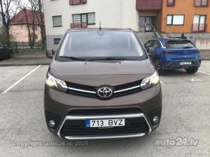 Brown Toyota Proace 2018 in Tallinn, with an engine capacity of 2.00 L and mileage of 132 thousand km for 18500 €, photo  on AUTOMOTO.COM.LV