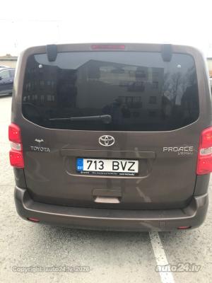 Brown Toyota Proace 2018 in Tallinn, with an engine capacity of 2.00 L and mileage of 132 thousand km for 18500 €, photo 8 on AUTOMOTO.COM.LV