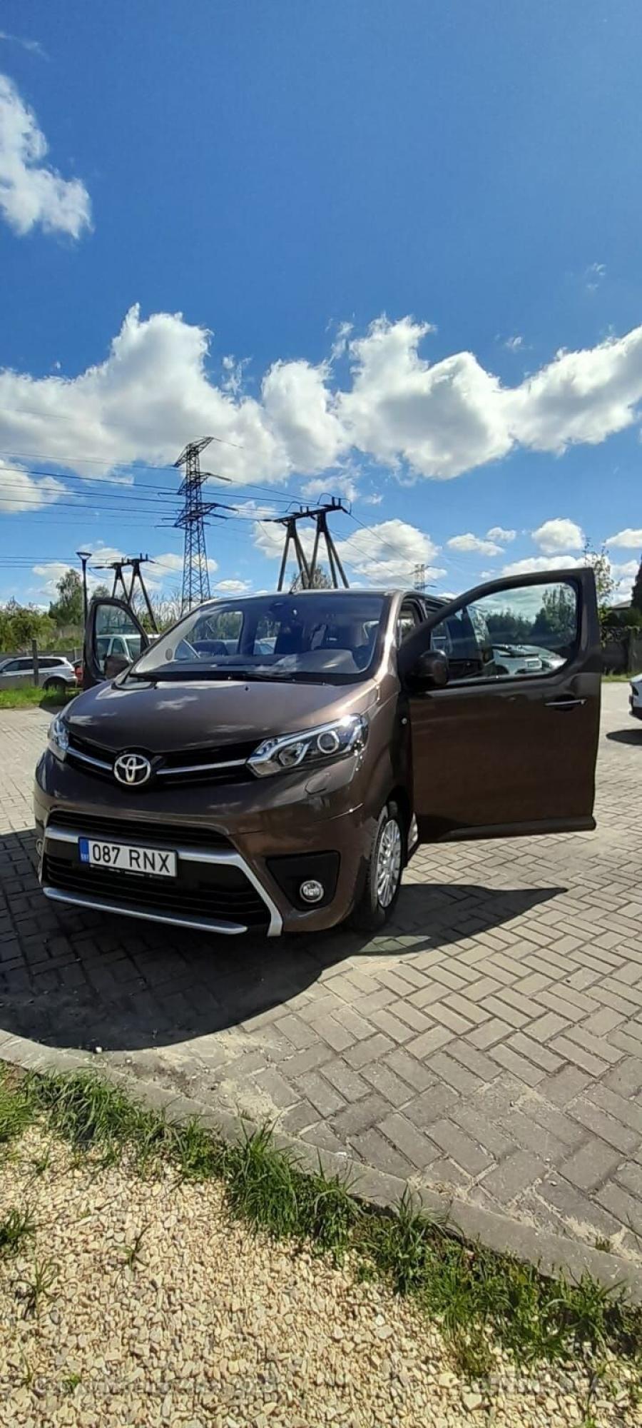 Brūns Toyota Proace 2021 Rakvere, ar dzinēja tilpumu 2.00 L un nobraukumu 77 tūkst. km par 33000 €, foto 5 vietnē AUTOMOTO.COM.LV