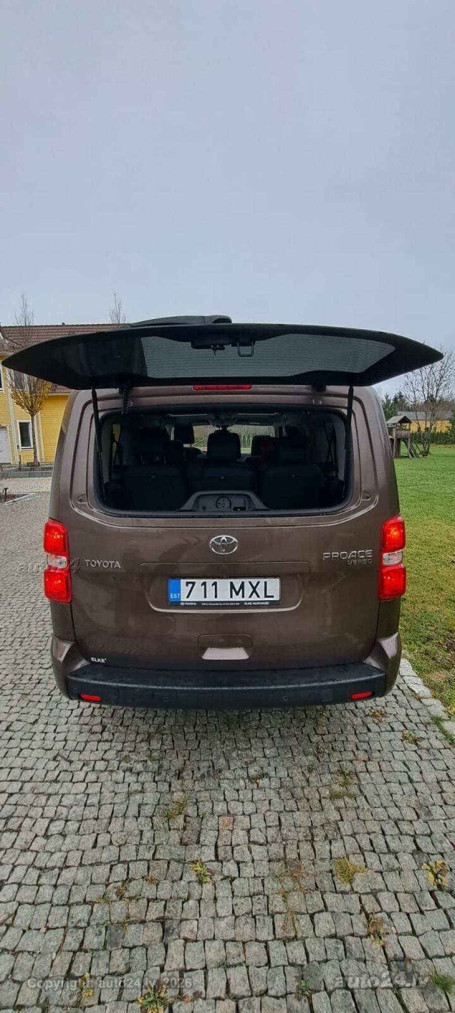 Brūns Toyota Proace 2021 Tallina, ar dzinēja tilpumu 2.00 L un nobraukumu 118 tūkst. km par 28520 €, foto 4 vietnē AUTOMOTO.COM.LV