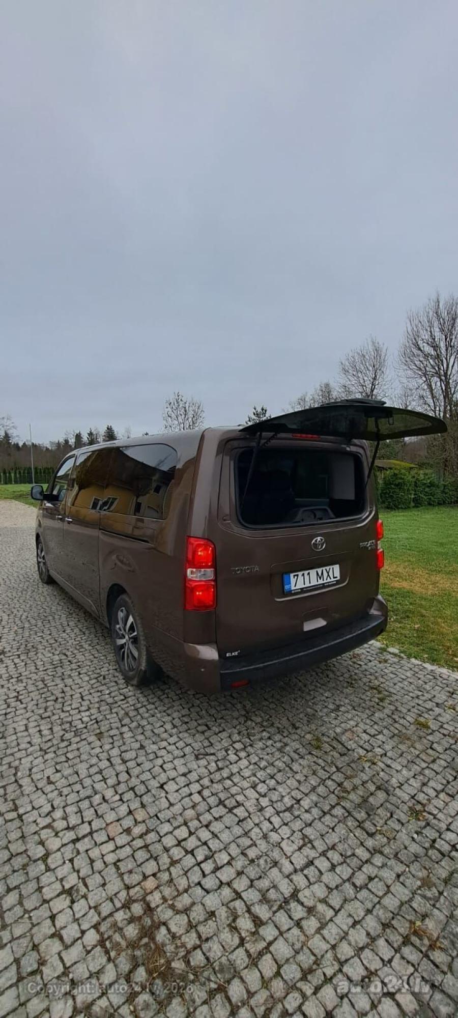 Brūns Toyota Proace 2021 Tallina, ar dzinēja tilpumu 2.00 L un nobraukumu 118 tūkst. km par 28520 €, foto 7 vietnē AUTOMOTO.COM.LV