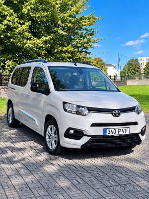 Бежевый Тойота Proace City 2022 в Таллин, объемом двигателя 1.20 л и пробегом 97 тыс. км за 21900 €, фото  на AUTOMOTO.COM.LV
