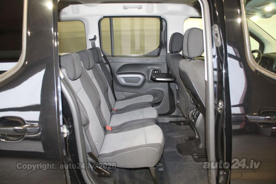 Melns Toyota Proace City 2020 Tallina, ar dzinēja tilpumu 1.50 L un nobraukumu 60 tūkst. km par 19990 €, foto 7 vietnē AUTOMOTO.COM.LV