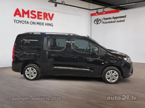 Black Toyota Proace City 2020 in Tallinn, with an engine capacity of 1.50 L and mileage of 152 thousand km for 17400 €, photo 3 on AUTOMOTO.COM.LV