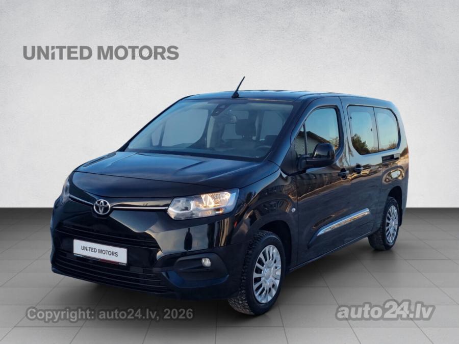 Melns Toyota Proace City 2021 Jehvi, ar dzinēja tilpumu 1.50 L un nobraukumu 76 tūkst. km par 15900 €, foto 1 vietnē AUTOMOTO.COM.LV