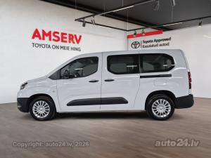 Black Toyota Proace City 2023 in Tallinn, with an engine capacity of 1.99 L and mileage of 53 thousand km for 17900 €, photo 4 on AUTOMOTO.COM.LV