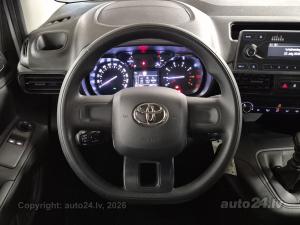 Black Toyota Proace City 2023 in Tallinn, with an engine capacity of 1.99 L and mileage of 53 thousand km for 17900 €, photo 13 on AUTOMOTO.COM.LV