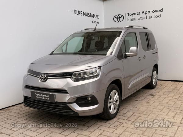 Grey Toyota Proace City 2020 in Tallinn, with an engine capacity of 1.50 L and mileage of 135 thousand km for 14995 €, photo 1 on AUTOMOTO.COM.LV