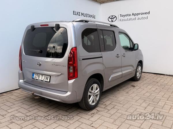 Grey Toyota Proace City 2020 in Tallinn, with an engine capacity of 1.50 L and mileage of 135 thousand km for 14995 €, photo 2 on AUTOMOTO.COM.LV