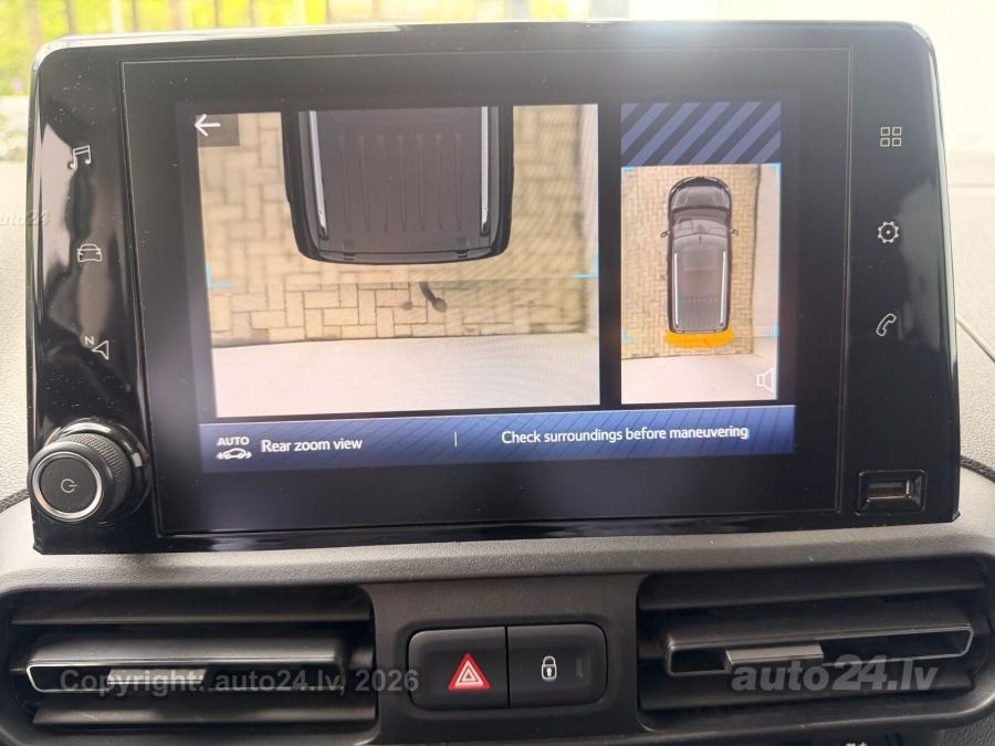 Серый Тойота Proace City 2020 в Таллин, объемом двигателя 1.50 л и пробегом 135 тыс. км за 14995 €, фото 15 на AUTOMOTO.COM.LV
