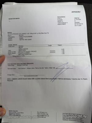 Серый Тойота Proace City 2020 в Таллин, объемом двигателя 1.50 л и пробегом 125 тыс. км за 19000 €, фото 28 на AUTOMOTO.COM.LV