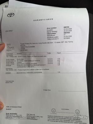 Серый Тойота Proace City 2020 в Таллин, объемом двигателя 1.50 л и пробегом 125 тыс. км за 19000 €, фото 29 на AUTOMOTO.COM.LV