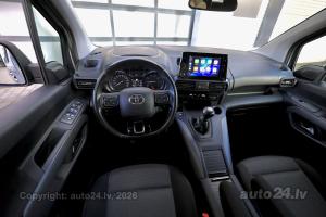 Grey Toyota Proace City 2020 in Tallinn, with an engine capacity of 1.50 L and mileage of 125 thousand km for 15890 €, photo 6 on AUTOMOTO.COM.LV