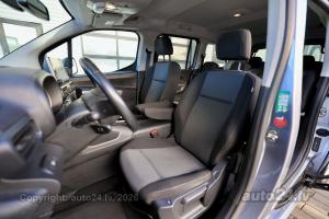 Grey Toyota Proace City 2020 in Tallinn, with an engine capacity of 1.50 L and mileage of 125 thousand km for 15890 €, photo 7 on AUTOMOTO.COM.LV