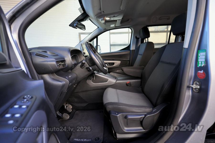 Grey Toyota Proace City 2020 in Tallinn, with an engine capacity of 1.50 L and mileage of 125 thousand km for 15890 €, photo 9 on AUTOMOTO.COM.LV