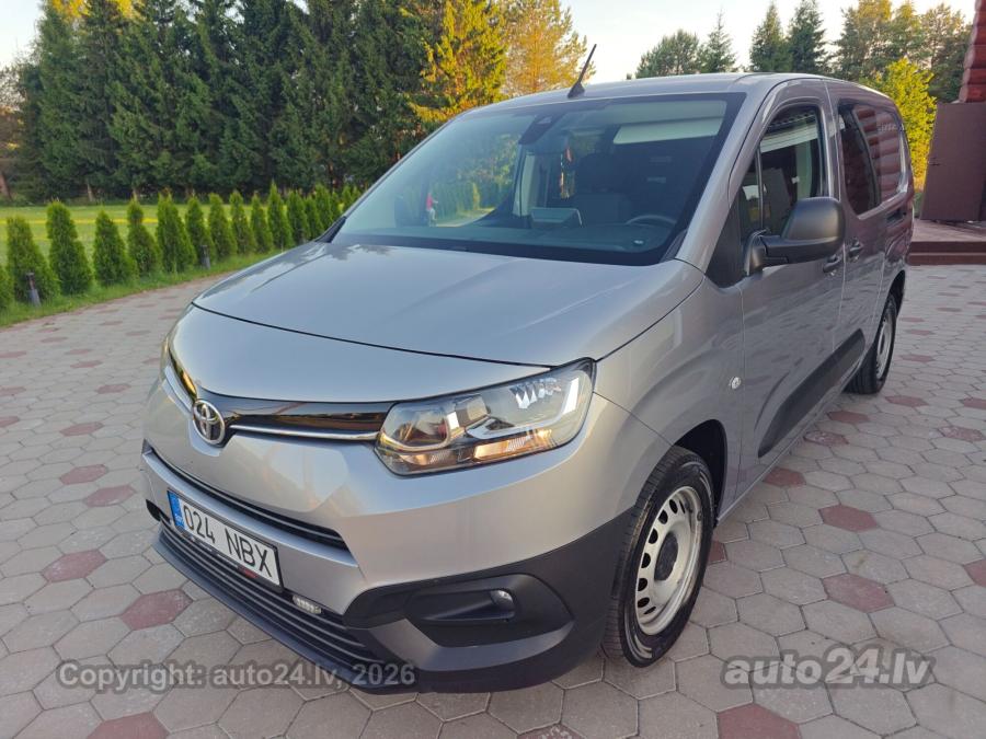 Pelēks Toyota Proace City 2024 Paide, ar dzinēja tilpumu 1.50 L un nobraukumu 46 tūkst. km par 26900 €, foto 1 vietnē AUTOMOTO.COM.LV