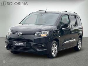 Black Toyota Proace City Verso 2021 in Klaipeda, with an engine capacity of 1.50 L and mileage of 93 thousand km for 14900 €, photo  on AUTOMOTO.COM.LV