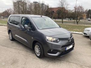 Grey Toyota Proace City Verso 2020 in Kaunas, with an engine capacity of 1.50 L and mileage of 210 thousand km for 13200 €, photo 3 on AUTOMOTO.COM.LV