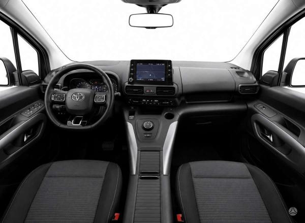 Pelēks Toyota Proace City Verso 2021 Kauņa, ar dzinēja tilpumu 1.20 L un nobraukumu 137 tūkst. km par 14400 €, foto 6 vietnē AUTOMOTO.COM.LV