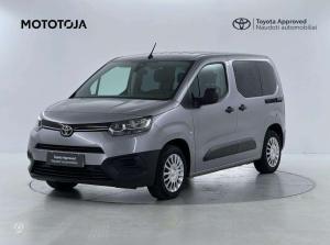 Pelēks Toyota Proace City Verso 2022 Viļņa, ar dzinēja tilpumu 1.50 L un nobraukumu 160 tūkst. km par 13900 €, foto  vietnē AUTOMOTO.COM.LV