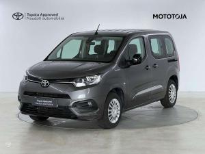 Grey Toyota Proace City Verso 2023 in Vilnius, with an engine capacity of 0.00 L and mileage of 24 thousand km for 19900 €, photo  on AUTOMOTO.COM.LV