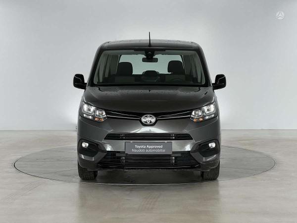 Grey Toyota Proace City Verso 2023 in Vilnius, with an engine capacity of 0.00 L and mileage of 24 thousand km for 19900 €, photo 5 on AUTOMOTO.COM.LV