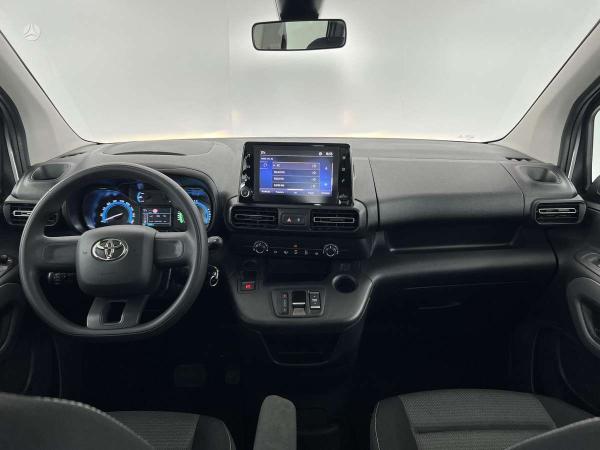 Grey Toyota Proace City Verso 2023 in Vilnius, with an engine capacity of 0.00 L and mileage of 24 thousand km for 19900 €, photo 8 on AUTOMOTO.COM.LV