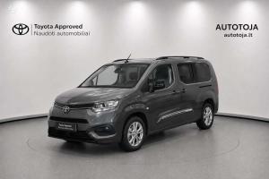 Grey Toyota Proace City Verso 2024 in Kaunas, with an engine capacity of 1.50 L and mileage of 47 thousand km for 23500 €, photo  on AUTOMOTO.COM.LV