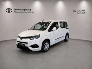 Balts Toyota Proace City Verso 2021 Kauņa, ar dzinēja tilpumu 1.50 L un nobraukumu 144 tūkst. km par 13500 €, foto  vietnē AUTOMOTO.COM.LV