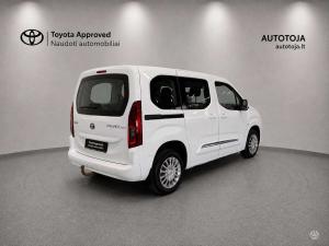Balts Toyota Proace City Verso 2021 Kauņa, ar dzinēja tilpumu 1.50 L un nobraukumu 144 tūkst. km par 13500 €, foto 3 vietnē AUTOMOTO.COM.LV