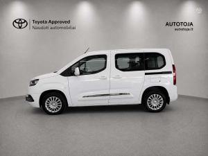 Balts Toyota Proace City Verso 2021 Kauņa, ar dzinēja tilpumu 1.50 L un nobraukumu 144 tūkst. km par 13500 €, foto 4 vietnē AUTOMOTO.COM.LV