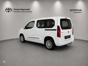 Balts Toyota Proace City Verso 2021 Kauņa, ar dzinēja tilpumu 1.50 L un nobraukumu 144 tūkst. km par 13500 €, foto 18 vietnē AUTOMOTO.COM.LV