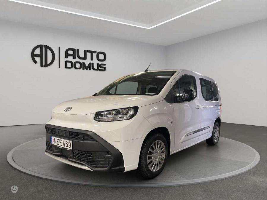 Balts Toyota Proace City Verso 2024 Klaipėda, ar dzinēja tilpumu 1.20 L un nobraukumu 42 tūkst. km par 21175 €, foto 3 vietnē AUTOMOTO.COM.LV