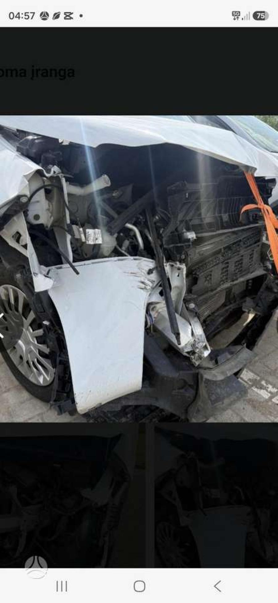 Balts Toyota Proace City Verso 2025 Viļņa, ar dzinēja tilpumu 1.50 L un nobraukumu 22 tūkst. km par 12300 €, foto 8 vietnē AUTOMOTO.COM.LV