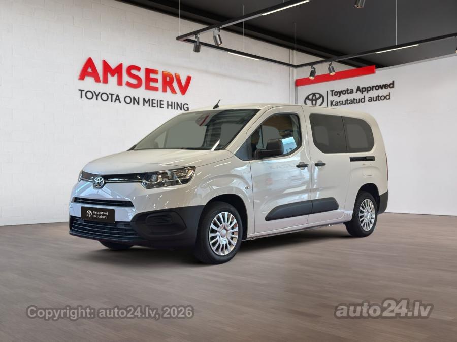 Balts Toyota Proace City 2023 Tartu, ar dzinēja tilpumu 1.20 L un nobraukumu 104 tūkst. km par 16590 €, foto 1 vietnē AUTOMOTO.COM.LV