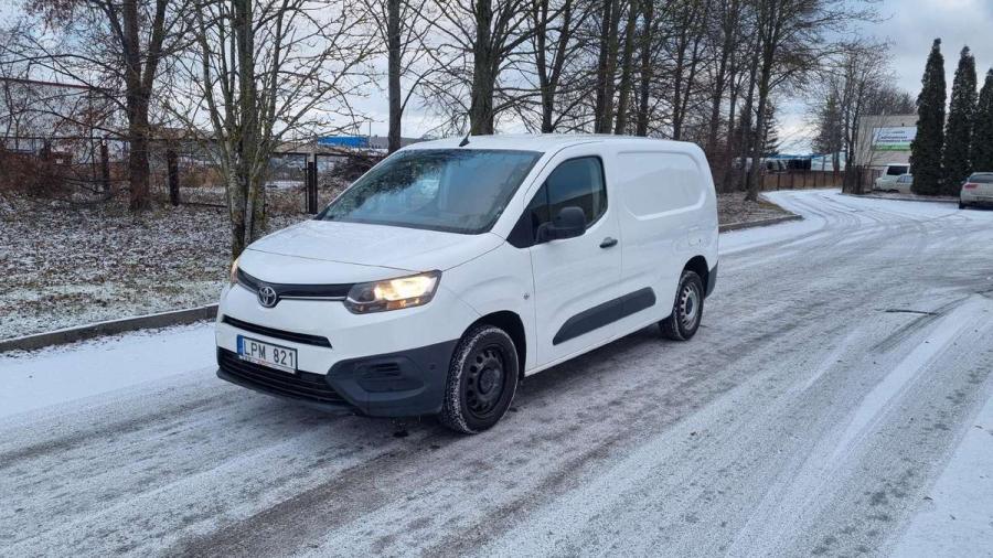 Balts Toyota Proace City 2020 Šauļi, ar dzinēja tilpumu 1.50 L un nobraukumu 303 tūkst. km par 5500 €, foto 1 vietnē AUTOMOTO.COM.LV