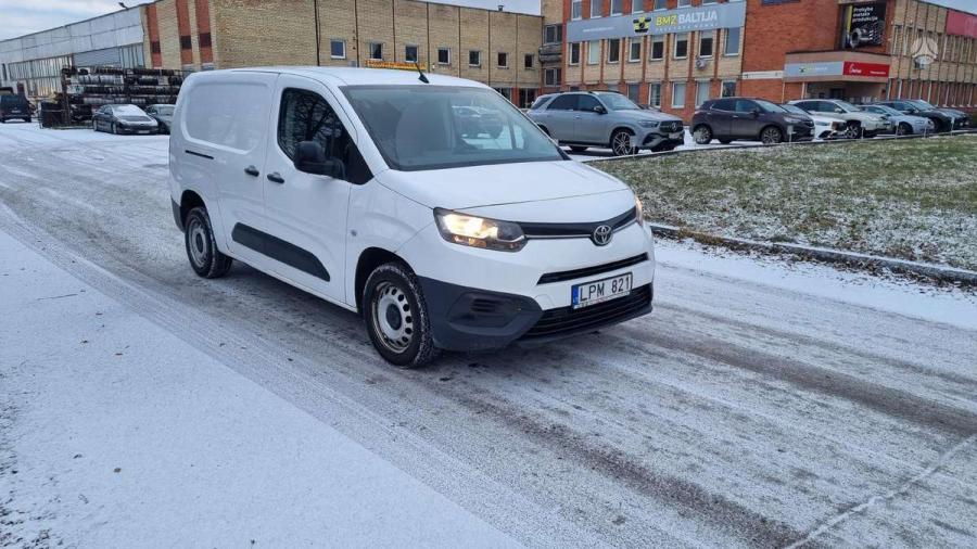 Balts Toyota Proace City 2020 Šauļi, ar dzinēja tilpumu 1.50 L un nobraukumu 303 tūkst. km par 5500 €, foto 2 vietnē AUTOMOTO.COM.LV