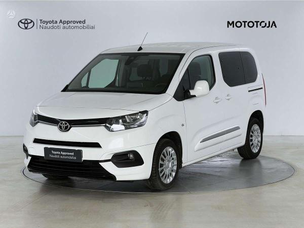 Balts Toyota Proace City 2020 Viļņa, ar dzinēja tilpumu 1.20 L un nobraukumu 173 tūkst. km par 12900 €, foto 1 vietnē AUTOMOTO.COM.LV
