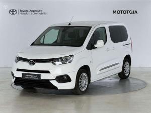 White Toyota Proace City 2020 in Vilnius, with an engine capacity of 1.20 L and mileage of 173 thousand km for 12900 €, photo  on AUTOMOTO.COM.LV