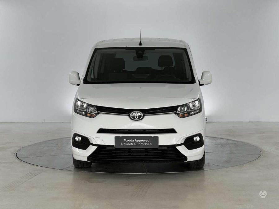 White Toyota Proace City 2020 in Vilnius, with an engine capacity of 1.20 L and mileage of 173 thousand km for 12900 €, photo 6 on AUTOMOTO.COM.LV