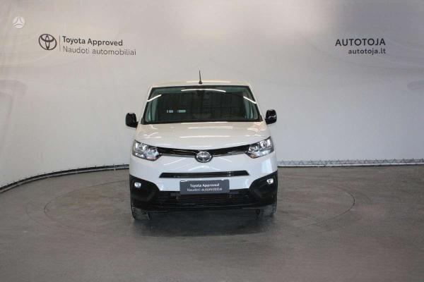 White Toyota Proace City 2023 in Kaunas, with an engine capacity of 0.00 L and mileage of 36 thousand km for 28500 €, photo 5 on AUTOMOTO.COM.LV