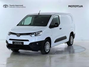 White Toyota Proace City 2023 in Vilnius, with an engine capacity of 1.50 L and mileage of 139 thousand km for 14600 €, photo  on AUTOMOTO.COM.LV