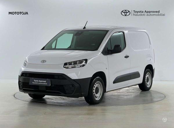 Balts Toyota Proace City 2024 Viļņa, ar dzinēja tilpumu 1.50 L un nobraukumu 19 tūkst. km par 18900 €, foto 1 vietnē AUTOMOTO.COM.LV
