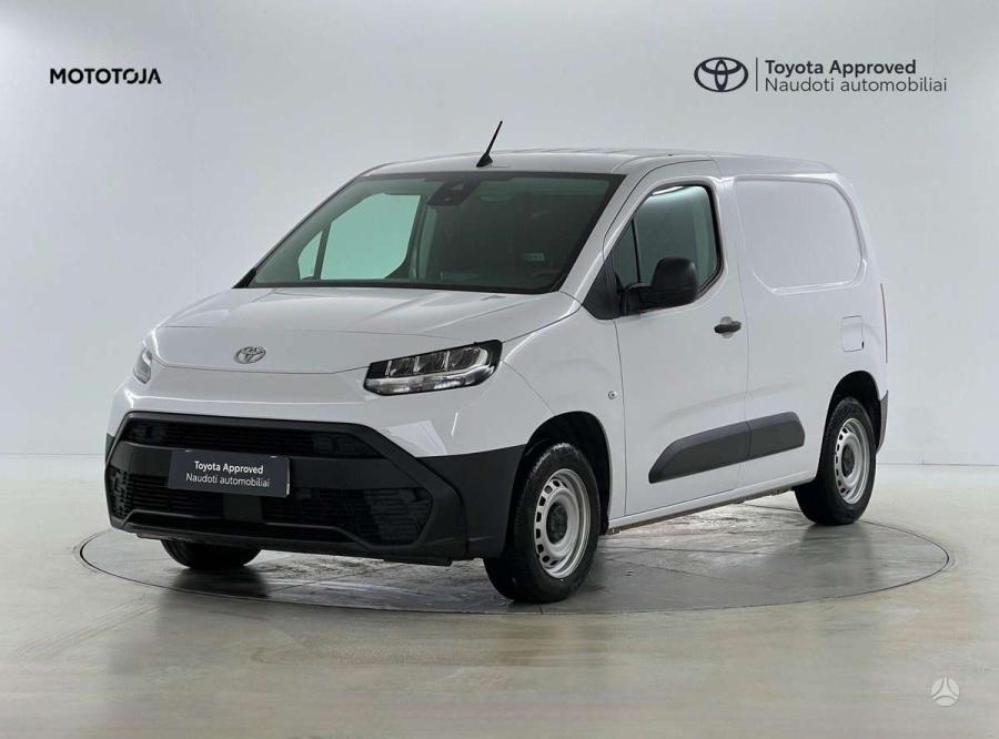 Balts Toyota Proace City 2024 Viļņa, ar dzinēja tilpumu 1.50 L un nobraukumu 19 tūkst. km par 18900 €, foto 1 vietnē AUTOMOTO.COM.LV