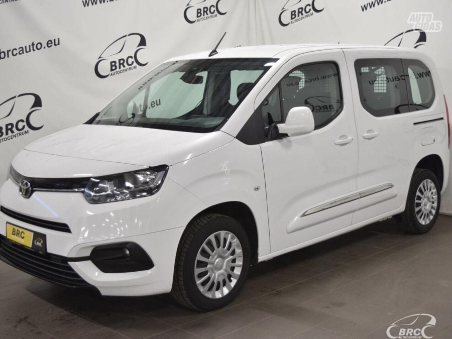 Balts Toyota Proace City 2020 Rīga, ar dzinēja tilpumu 1.50 L un nobraukumu 175 tūkst. km par 9900 €, foto 1 vietnē AUTOMOTO.COM.LV