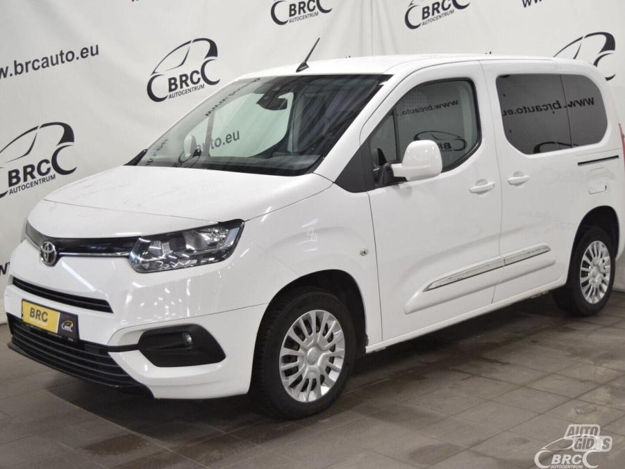 Balts Toyota Proace City 2020 Rīga, ar dzinēja tilpumu 1.50 L un nobraukumu 258 tūkst. km par 9900 €, foto 1 vietnē AUTOMOTO.COM.LV